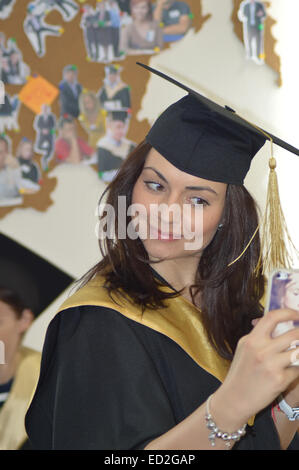 Mini MBA Alumni Graduate Female Stock Photo - Alamy