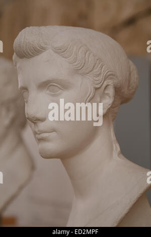 Octavia the Younger (69BC-11BC). Sister of the Emperor Augustus Stock ...