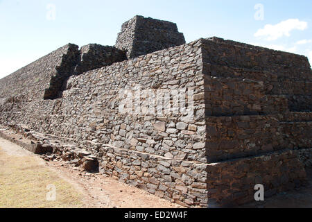 The Tarascan ruins of Tzintzuntzan, Michoacan, Mexico. These Stock ...
