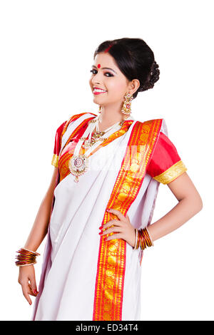 Smiling girl with a bindi, Kerala, South India, India Stock Photo - Alamy