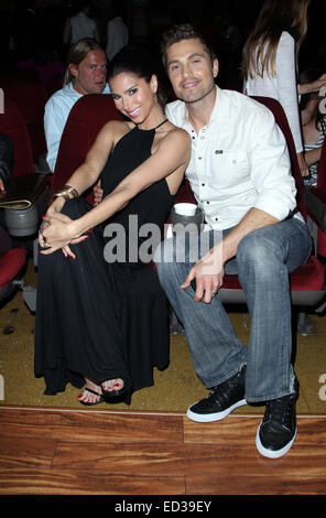 Roselyn Sanchez and Eric Winter at the premiere of Michael Jackson's ...