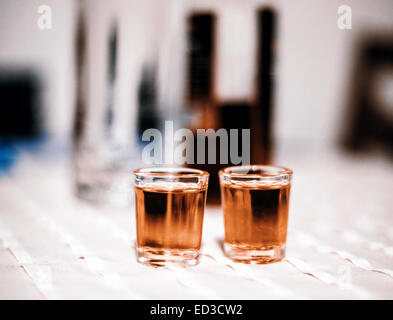 Czech traditional alcoholic drink - RUM Stock Photo - Alamy