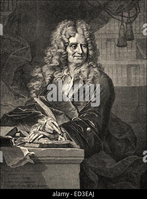 Nicolas Boileau also known as Despréaux or Boileau-Despréaux, 1636 ...
