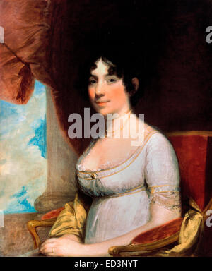 Gilbert Stuart, Dolley Payne Madison (Mrs. James Madison) 1804 Oil on ...