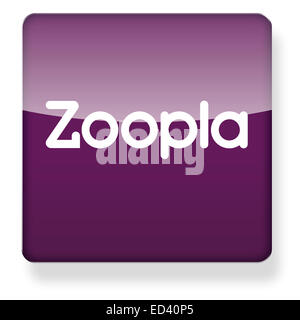 Zoopla logo as an app icon. Clipping path included Stock Photo - Alamy