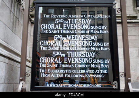 The High Altar and Reredos St Thomas Church Fifth Avenue New York NYC ...