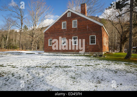 Brickett Place on Evans Notch Road in Stow, Maine USA. Thisi is a 19th ...