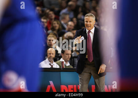 Philadelphia 76ers' Brett Brown coaches during an NBA basketball game ...