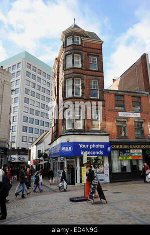 wolverhampton city centre west midlands england great britain uk gb ...