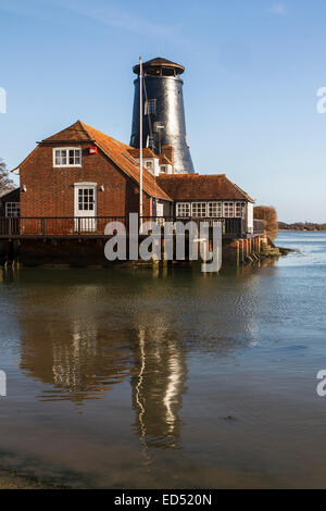 Langstone Windmill Grade II listed tower mill Langstone Stock Photo - Alamy