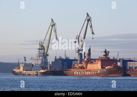 Nuclear-powered icebreaker "Rossiya Stock Photo - Alamy