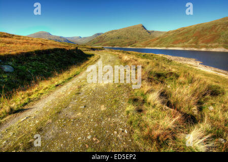 The stunning views around the area of Loch Lyon in Glen Lyon in the ...