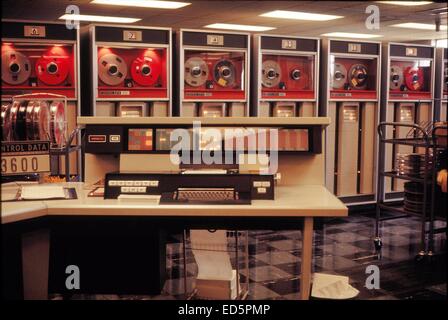 CDC3600 Computer at CSIRO, Canberra Stock Photo - Alamy