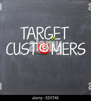 Target your customers Stock Photo - Alamy