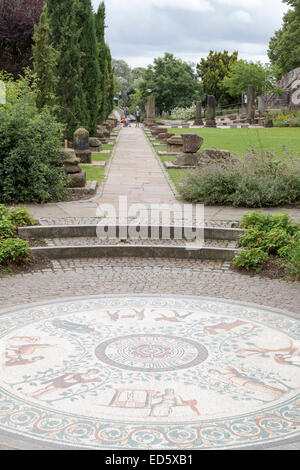 The Roman Gardens Chester UK Stock Photo - Alamy