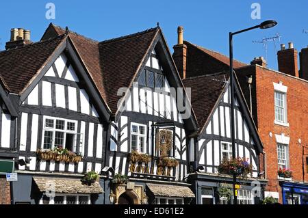 Royal Oak pub, Evesham at Vine Street, Evesham, Cotswolds ...