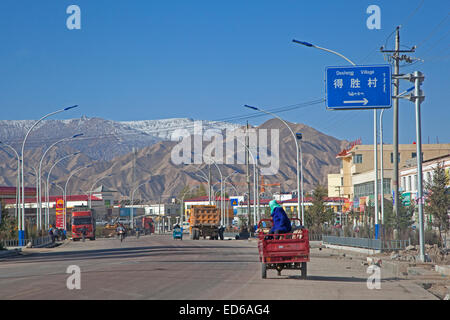 Road, Qinghai Province Stock Photo - Alamy