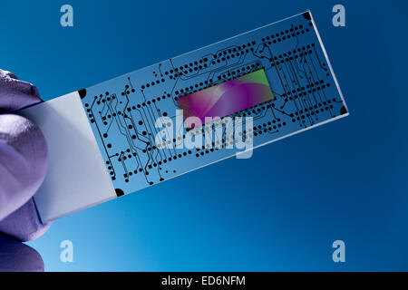 A lab on chip is device integrates several laboratory processes in one ...