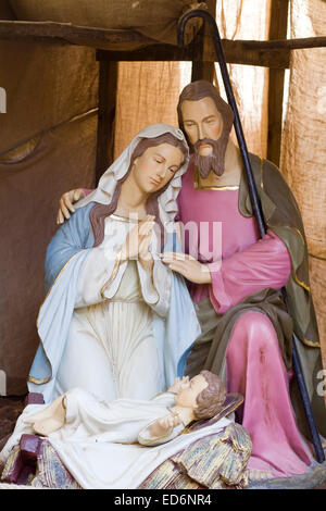 LIfe Sized Nativity Scene Stock Photo - Alamy