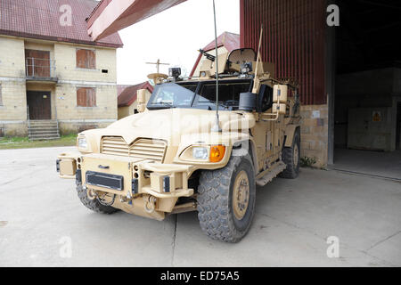 A Husky TSV armored vehicle of the British Army Stock Photo - Alamy