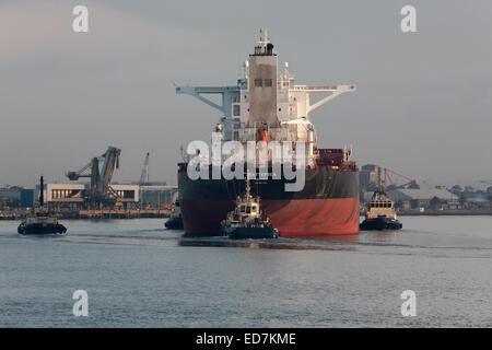 Coal Ship arriving to load coal from the mines of the Hunter Valley ...