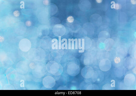 Abstract circular bokeh cold blue background From series Abstract and ...