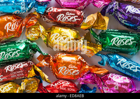 Cadbury’s Caramel foil wrapper Stock Photo - Alamy