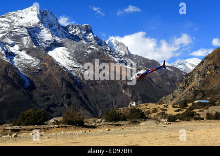 Syangboche airport, Everest National Park Stock Photo - Alamy