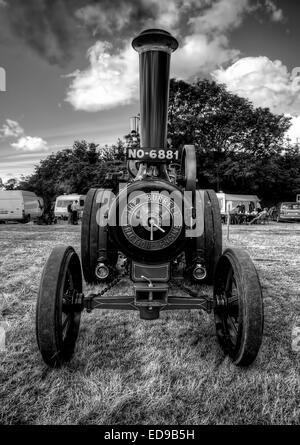 Steam ploughing at Pickering Steam Fair Stock Photo - Alamy
