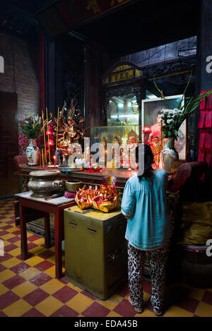 Ancient temple Jade Emperor Pagoda, Ho Chi Minh City in Vietnam Stock ...