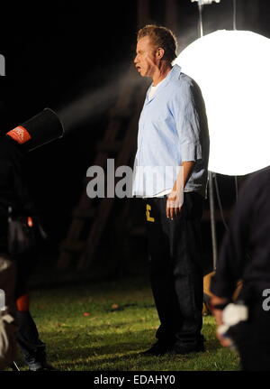 Funnyman Will Ferrell filming late scenes for his new comedy movie 'Get ...