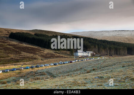 Storey Arms Outdoor centre with Pen Y Fan in the background. Brecon ...