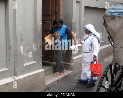 Mother House, the residence of Mother Teresa and headquarters of ...