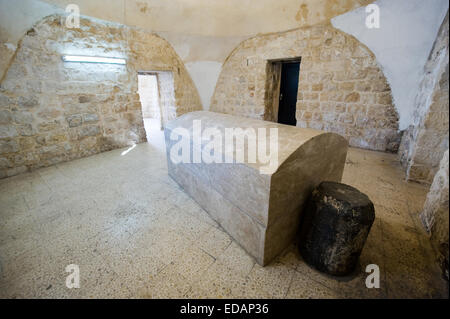 The tomb of patriarch Joseph in Nablus. Joseph is the son of Jacob. He ...
