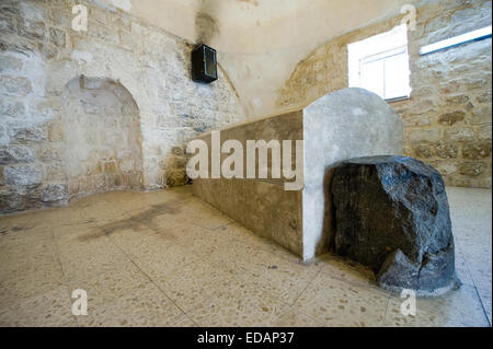 The tomb of patriarch Joseph in Nablus. Joseph is the son of Jacob. He ...