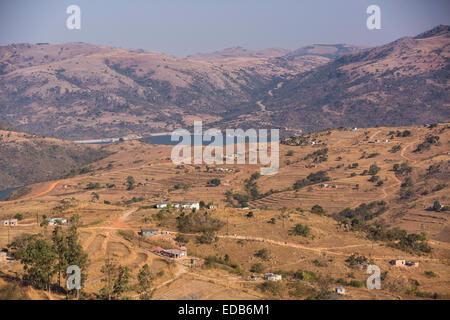 HHOHHO, SWAZILAND, AFRICA - Maguga Dam and reservoir on the Komati ...