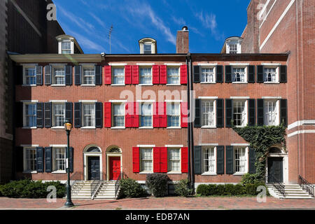 Historic Homes, Philadelphia, Pennsylvania Stock Photo - Alamy