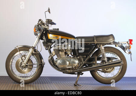 Yamaha Motorcycle OHC 750 Stock Photo - Alamy