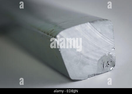 Ultra Optics. 5th Nov, 2012. A bar of Germanium is photographed at the Tradium GmbH in Frankfurt ...