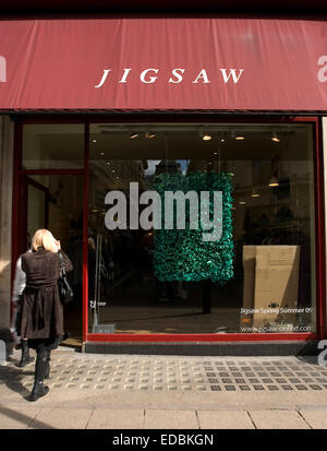 External photograph of the Jigsaw store on Oxford Street, London Stock ...