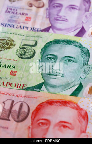 Singapore Dollar Banknotes Stock Photo - Alamy