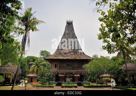 Traditional house on East Timor, Timor-Leste Stock Photo - Alamy