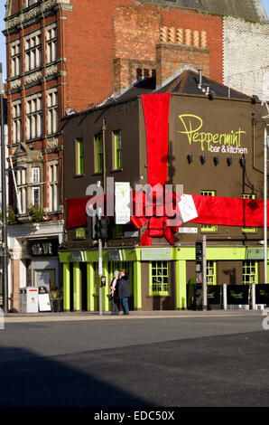 Peppermint bar and restaurant, Mill Lane, Cardiff, Wales, UK Stock ...