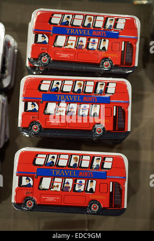 London bus fridge magnet souvenirs, England, Britain, UK Stock Photo ...