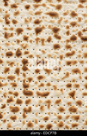 Matzo, the traditional cracker bread for the passover holidays Stock ...