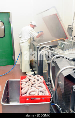 cleaning the cauldron Stock Photo - Alamy