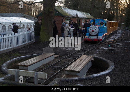 Thomas the Tank Engine and the turntable Stock Photo - Alamy