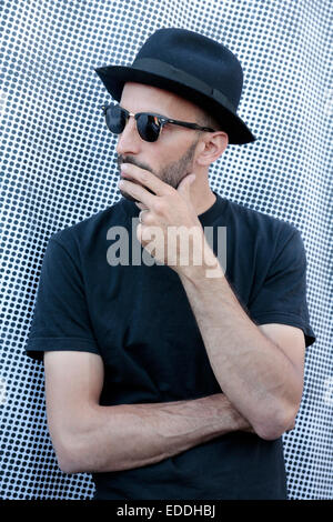 Street artist JR (2014/07/02 Stock Photo - Alamy