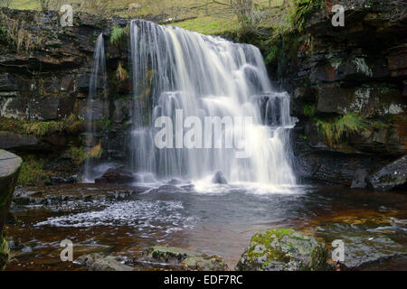 East Gill Force Waterfall 2 miles from Keld in Swaledale, Yorkshire ...