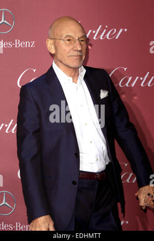 Patrick Stewart attends the 26th Annual Palm Springs International Film ...